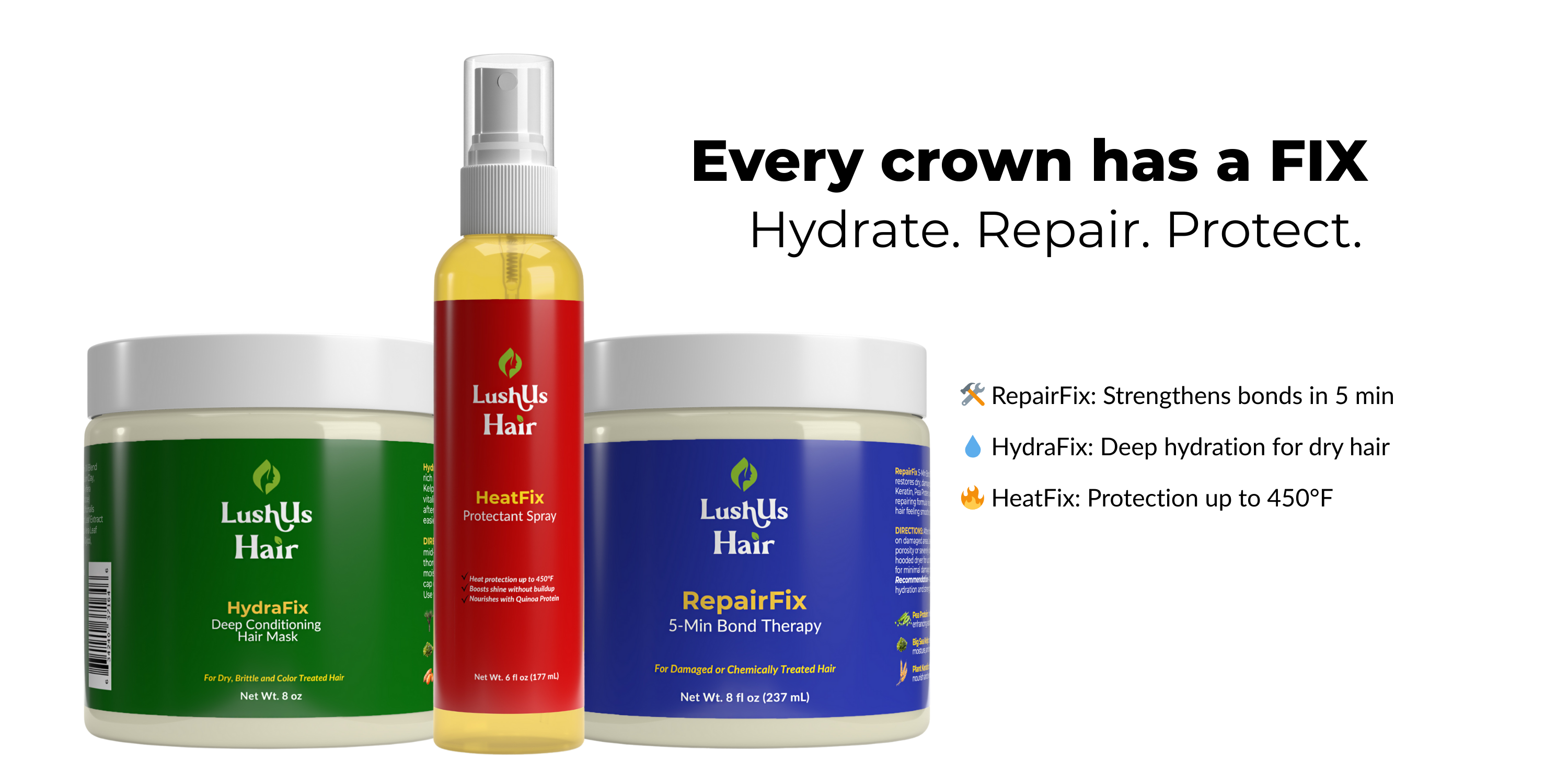 Natural Hair Products, Organic Hair Products – LushUs Hair